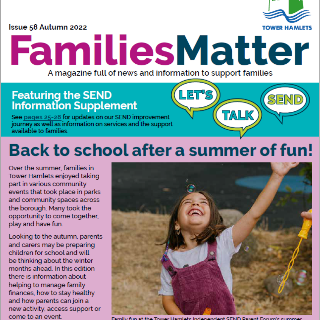 Parents! have you read the latest Families Matter Magazine? | GP Care Group